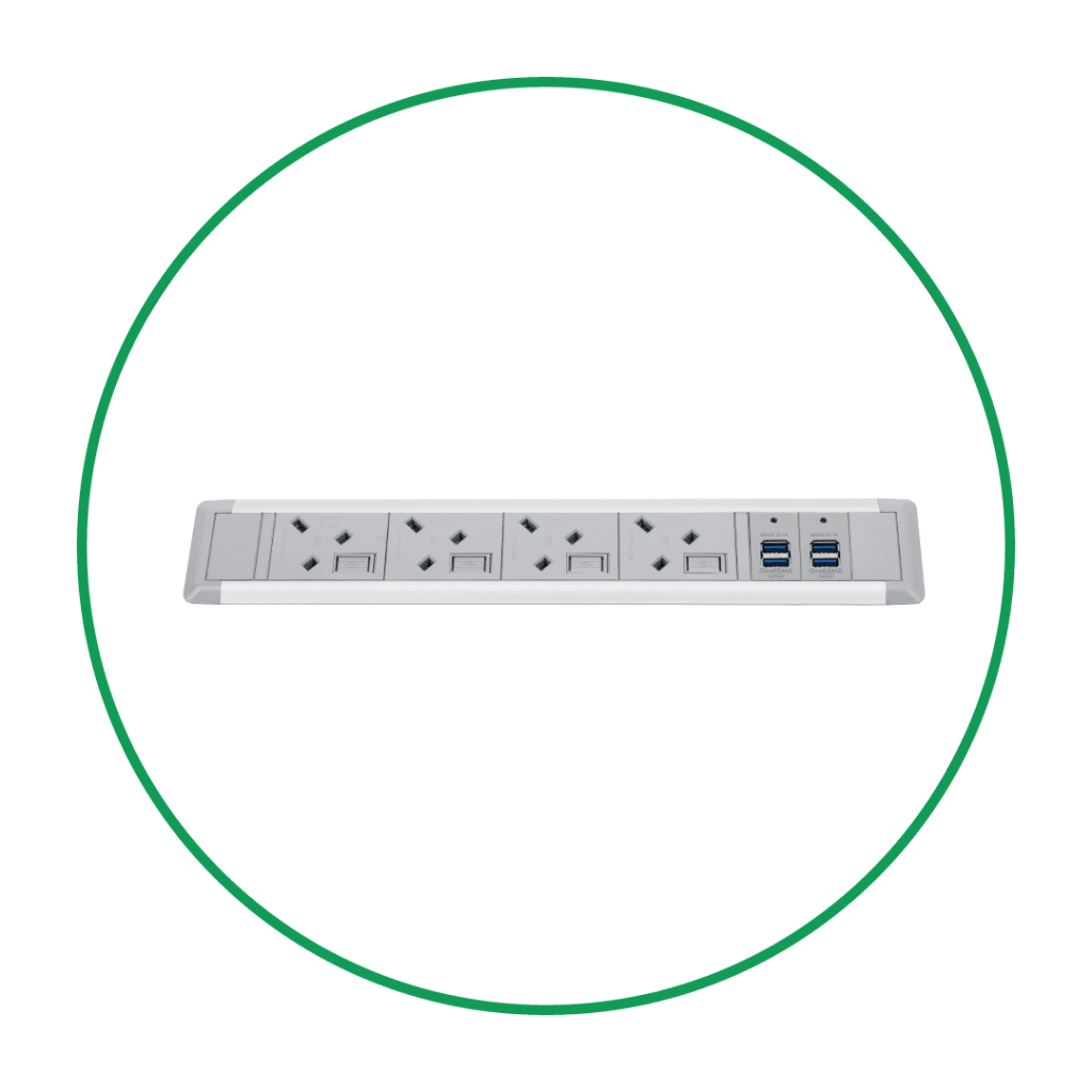 Worktop Power Modules (Audio Visual Lecterns) Archives | TOP-TEC