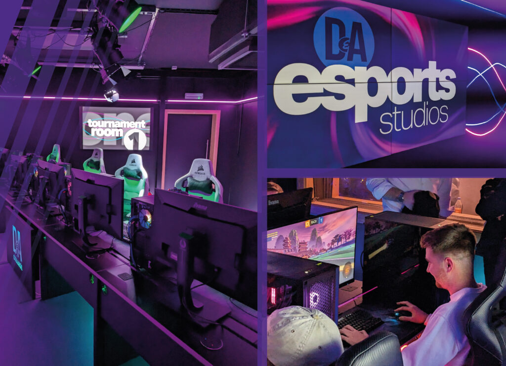 Dundee and Angus College - Creating a First-of-its-Kind Esports Studio ...