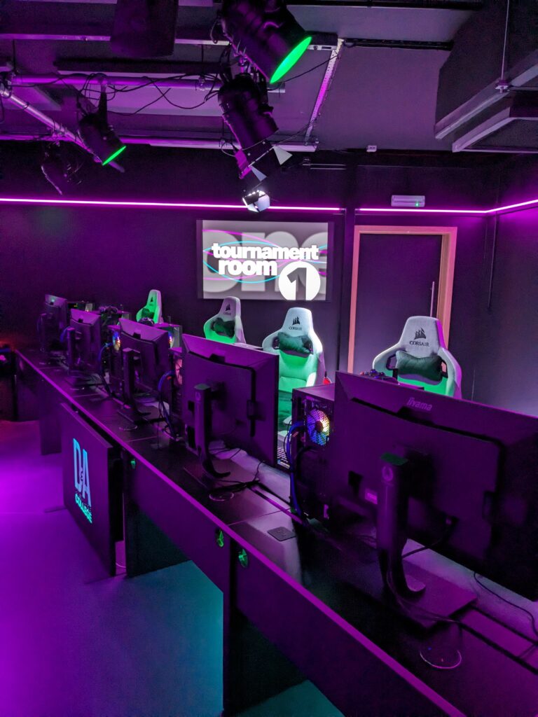 Dundee and Angus College - Creating a First-of-its-Kind Esports Studio ...