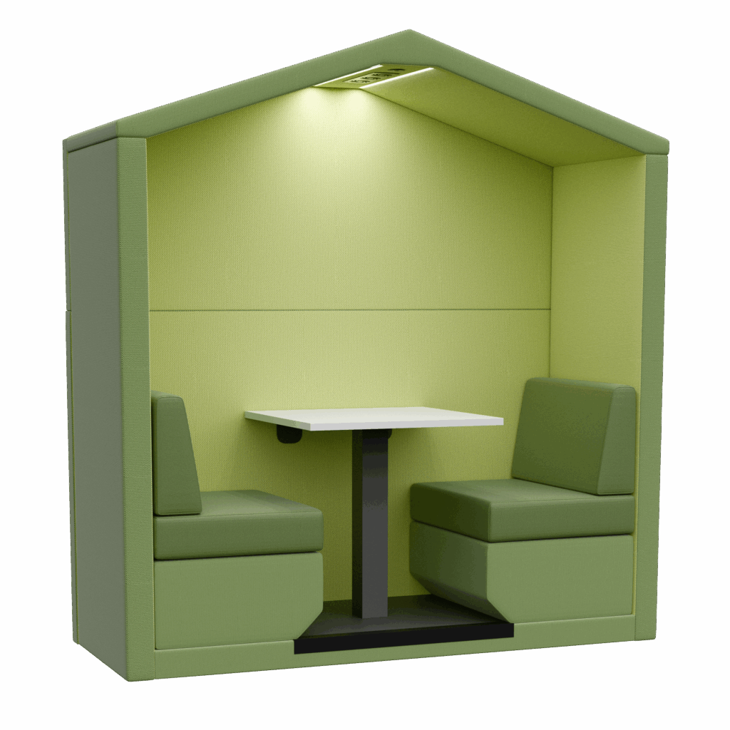 ALCOVE - 2 seat closed den | TOP-TEC